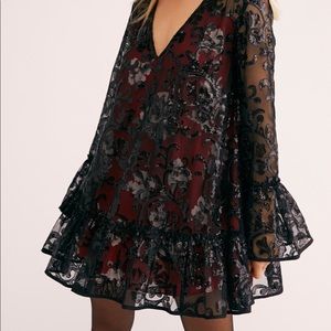 Free People | Dresses | Free People Falling Flowers Dress | Poshmark